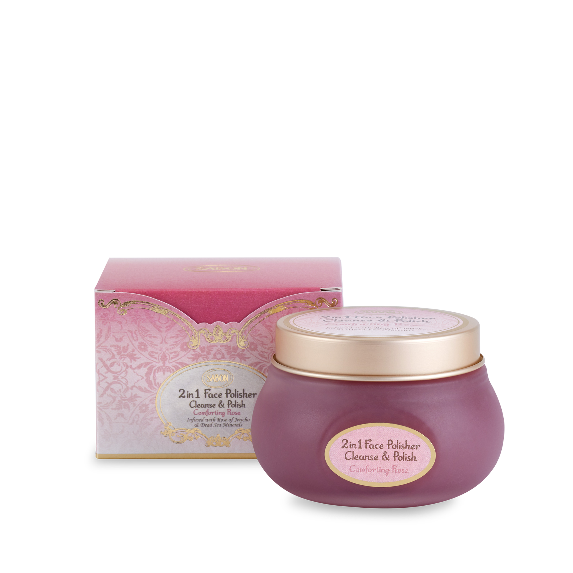 2 in 1 Gelée Face Polisher Comforting Rose 125mL – SABON
