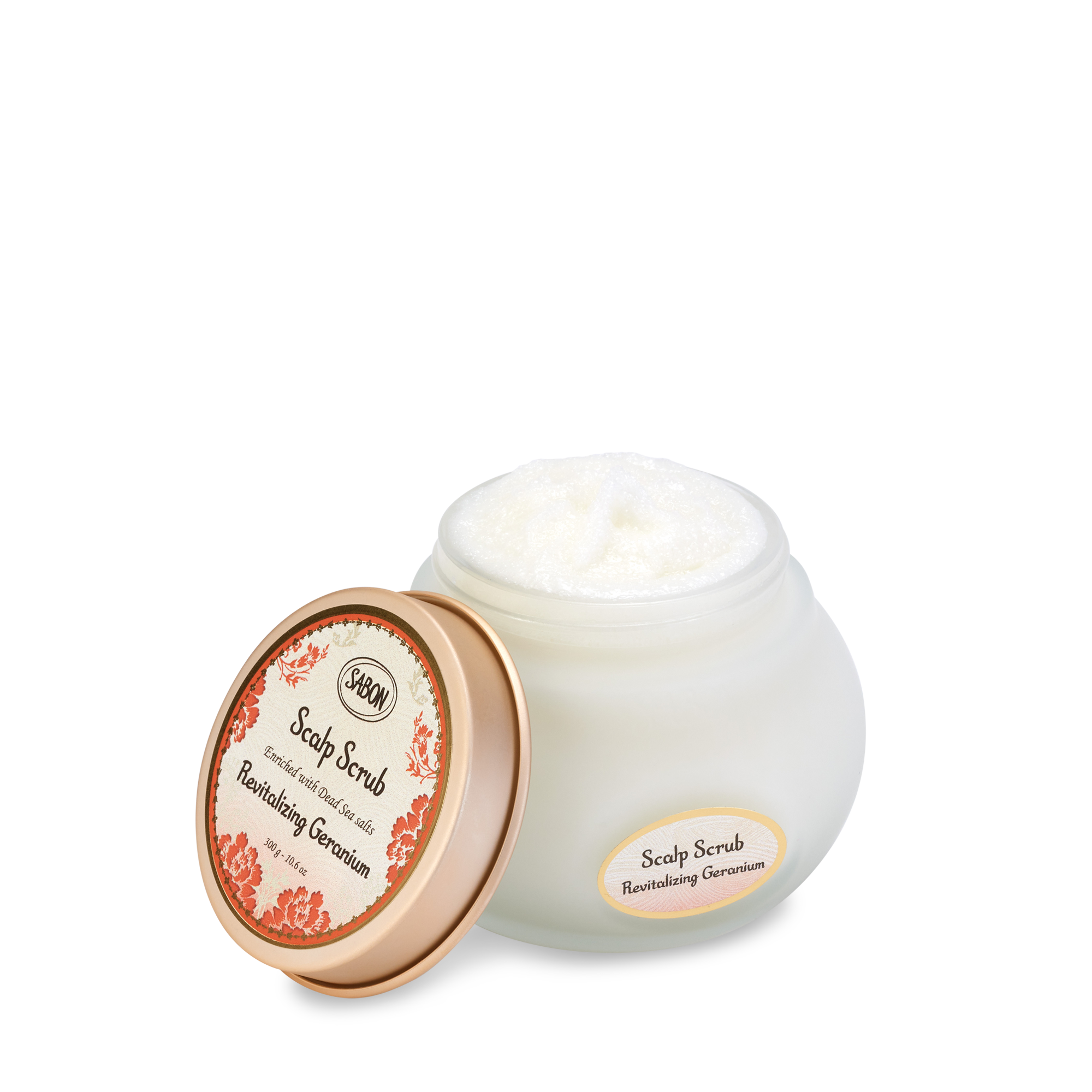 Scalp Scrub Energizing Geranium 300g – SABON