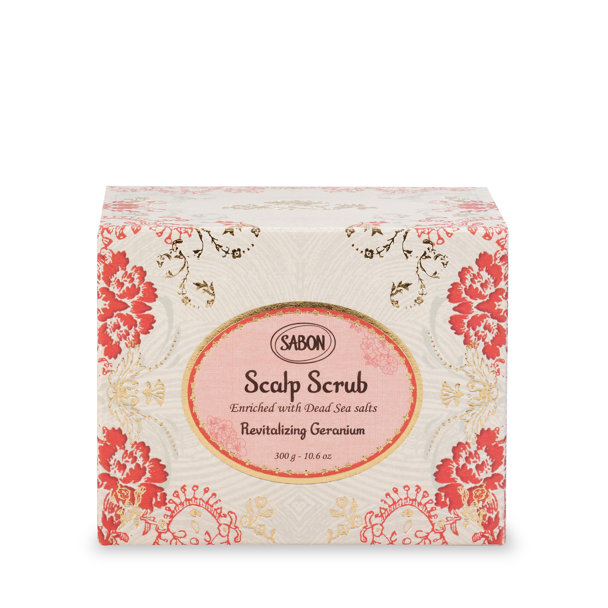 Scalp Scrub Energizing Geranium 300g – SABON