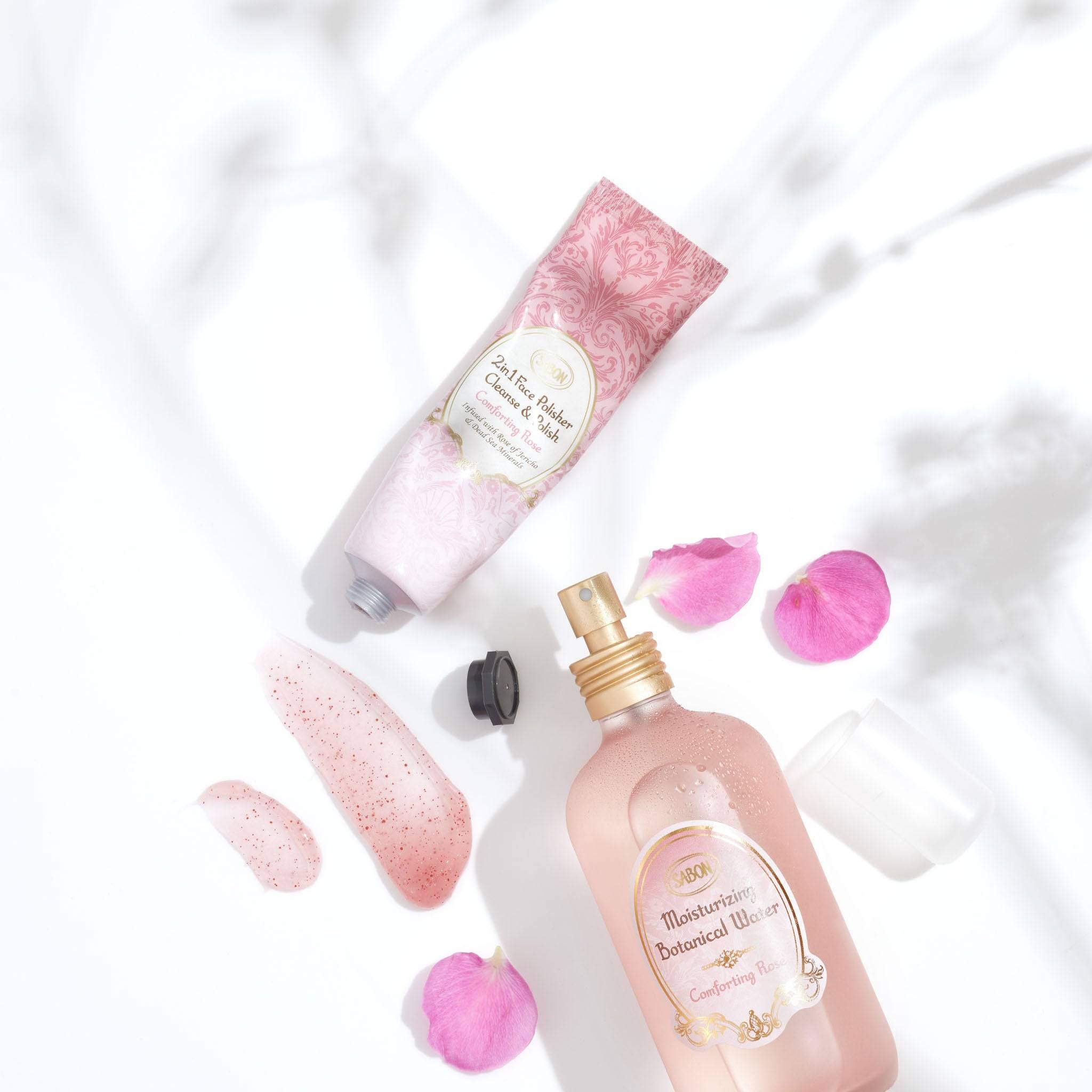 2 in 1 Gelée Face Polisher Comforting Rose 60mL – SABON