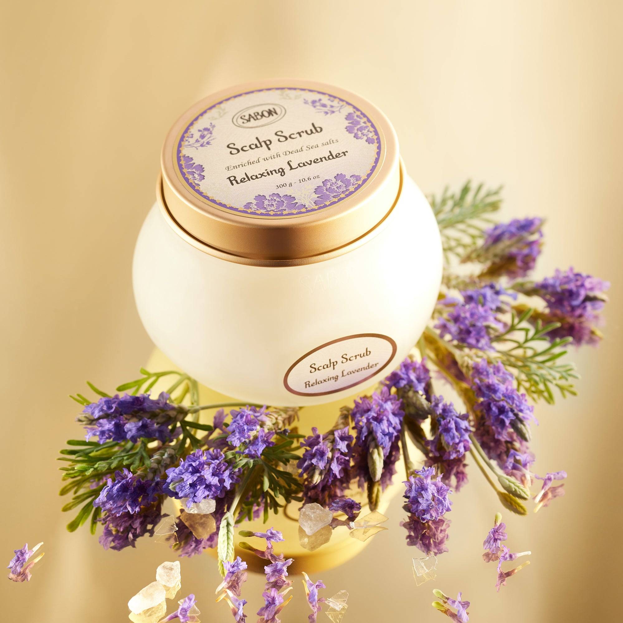 Scalp Scrub Soothing Lavender 300g – SABON