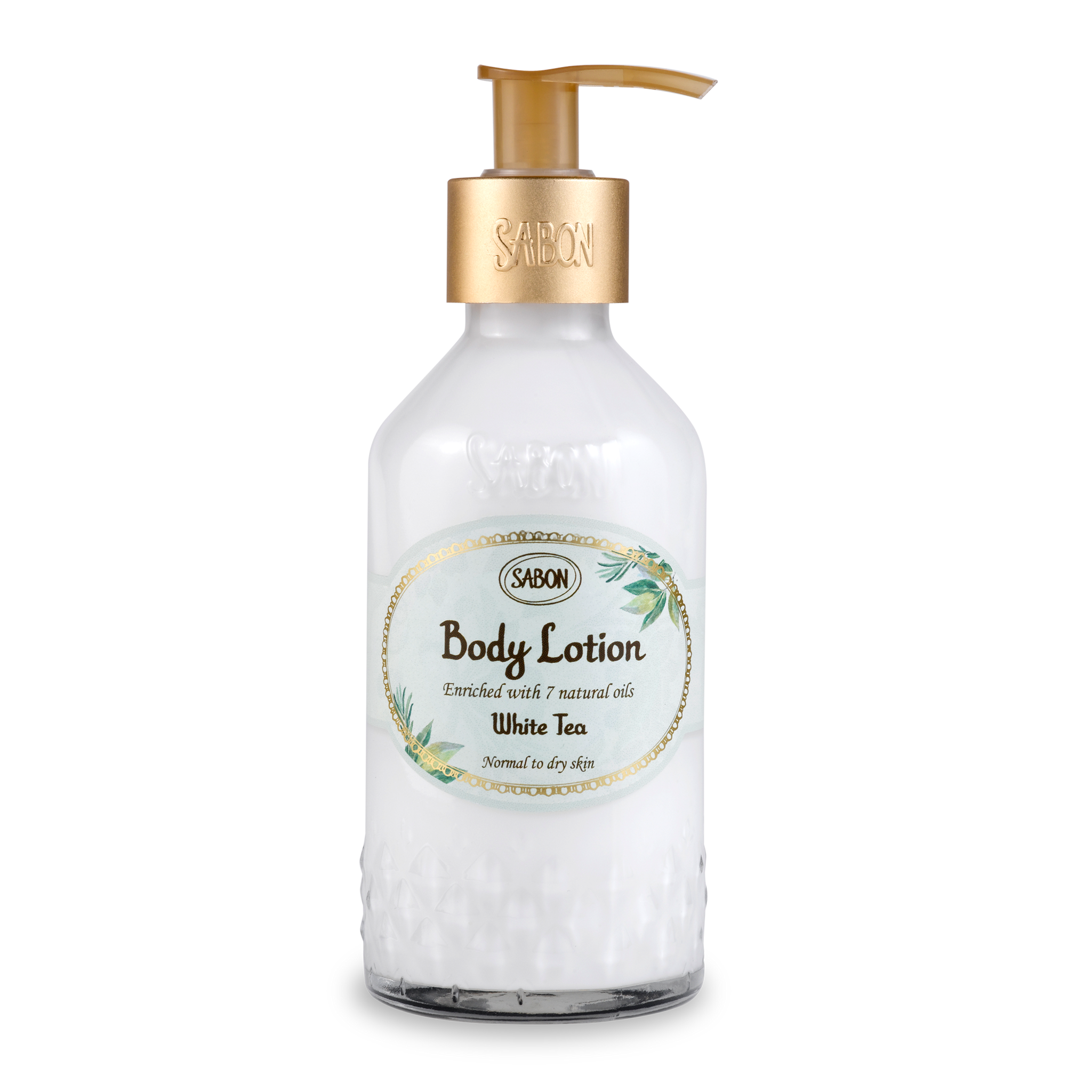Body Lotion White Tea Scent 200mL – SABON