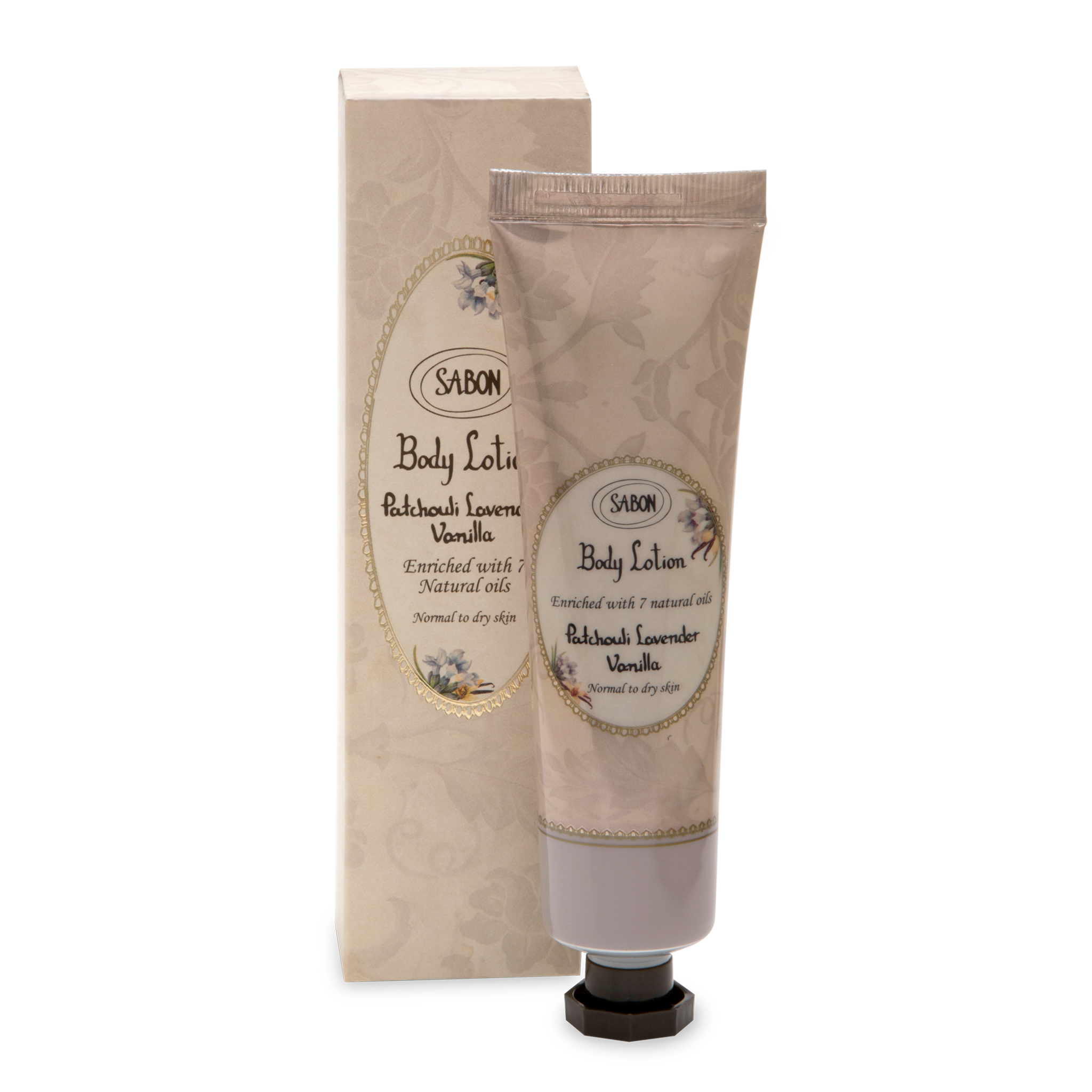 Mini Body Lotion Patchouli Lavender Vanilla Scent 50mL – SABON