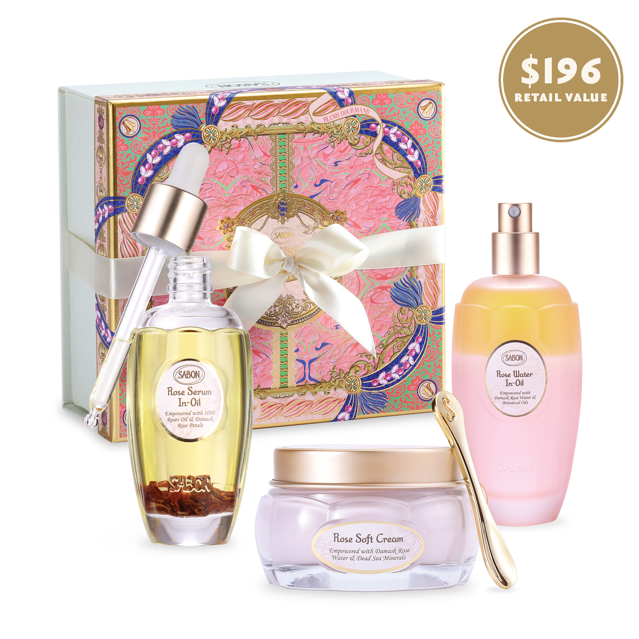 Rose Dew Trio - Rose Skincare Set – SABON