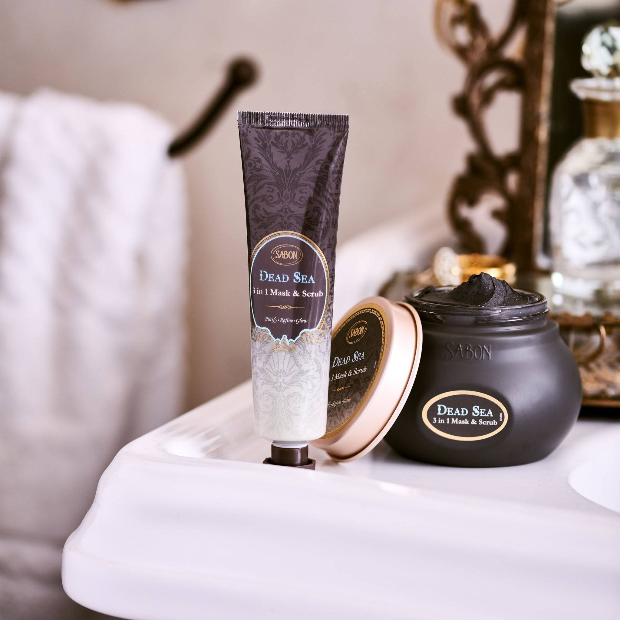 3 In 1 Dead Sea Mask Scrub 50mL – SABON